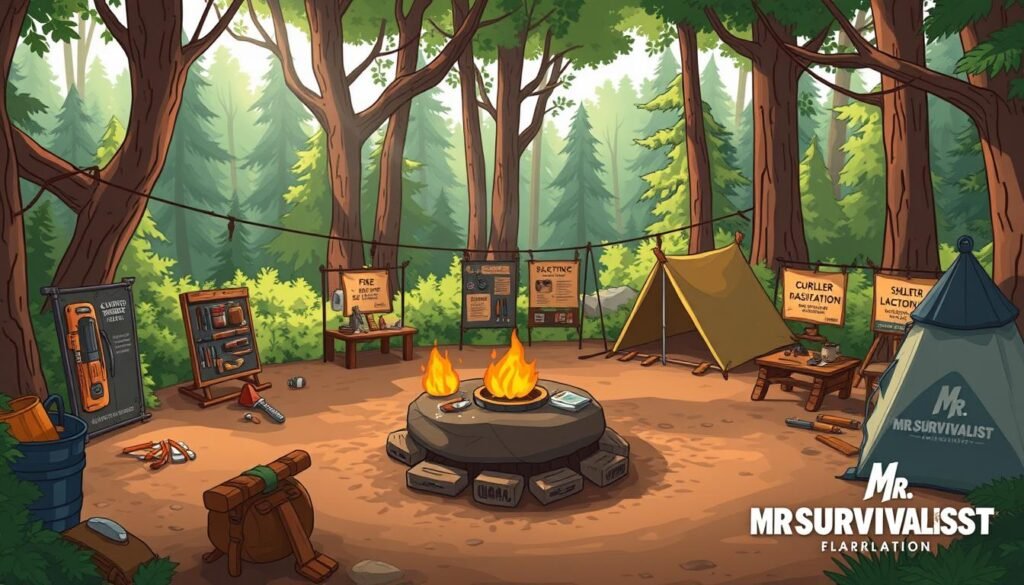 Interactive Survival Scenario Training Exercises